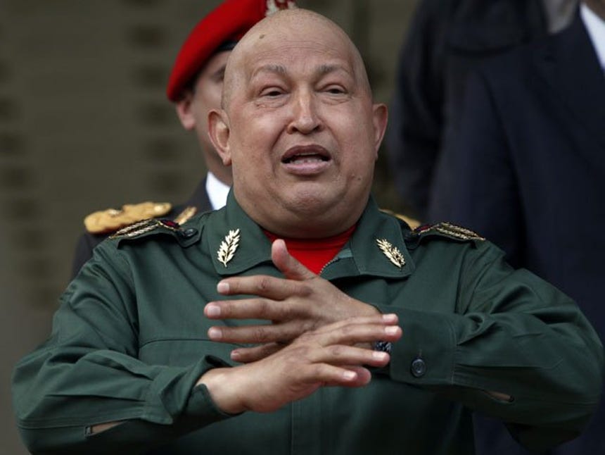 Presidente Chávez regresó con sus discursos largos por televisión