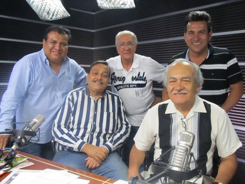 El cantante Carlos Postigo estuvo con los chistosos RPP