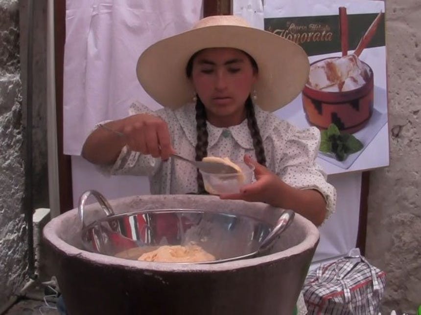 Los helados de Fiestas Patrias en Moho