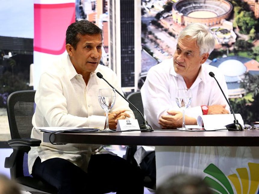 Presidente Humala a Sebastián Piñera: Triángulo terrestre es peruano