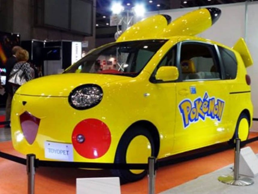 Presentan el primer auto inspirado en Pokémon