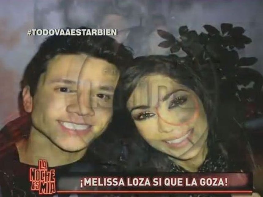 ¿Melissa Loza con nuevo galán?