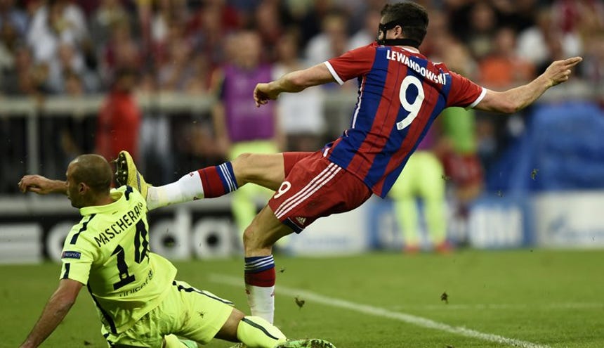 Barcelona vs. Bayern Munich: el enojo de Mascherano tras ser humillado ...