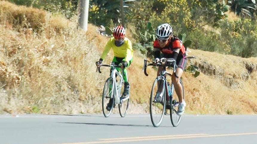 Huancayo: arequipeño César Gárate ganó etapa nacional de ciclismo