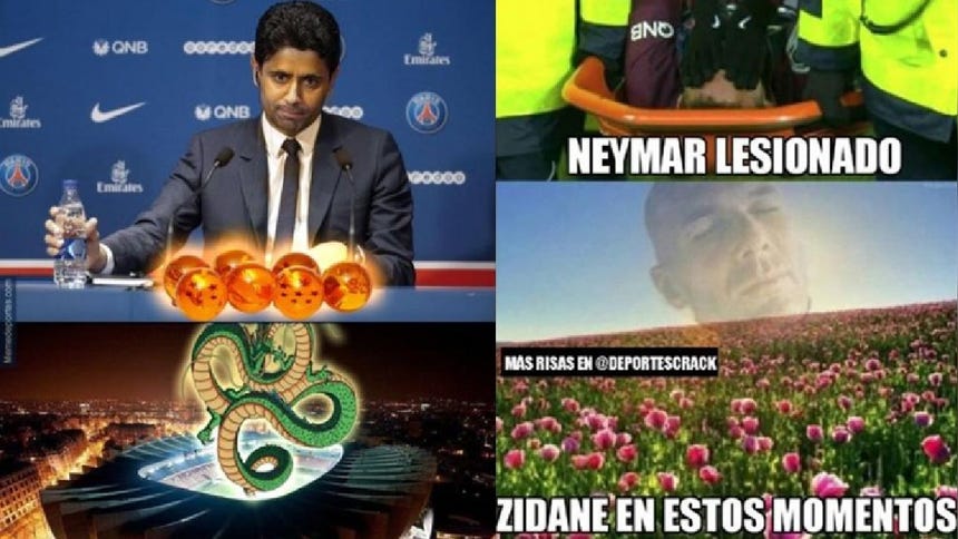 Neymar lesionado en PSG: los mejores memes del crack brasileño