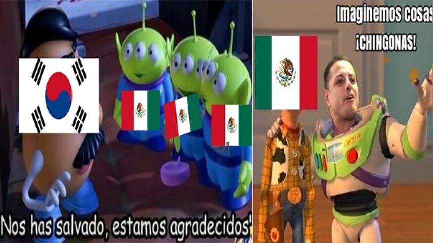 Los mejores memes de la clasificación de México a octavos de final