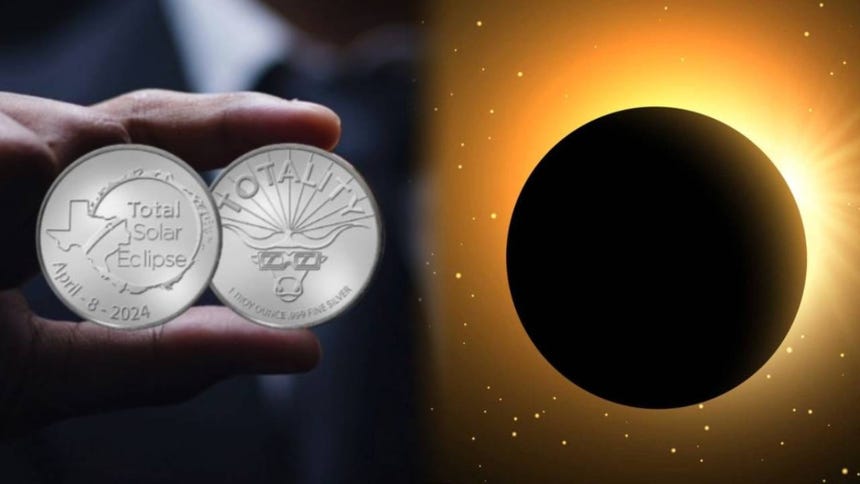 ¿Dónde comprar las monedas conmemorativas del Eclipse Solar 2024 en ...