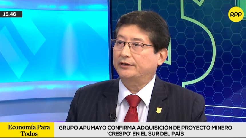 Grupo Apumayo confirma adquisición de proyecto minero Crespo en el Cusco