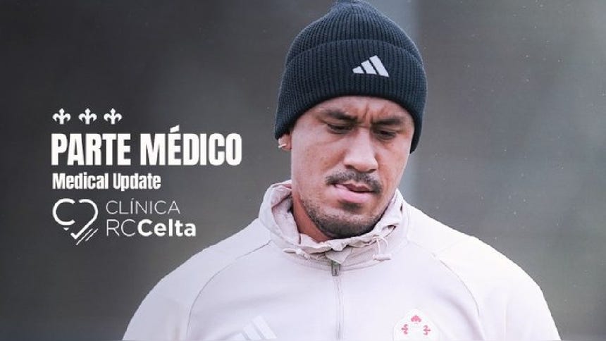 Renato Tapia se resintió de su última lesión y será baja en Celta