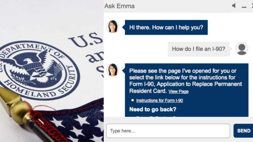 Uscis live chat en español: Conoce a Emma, la asistente virtual del ...