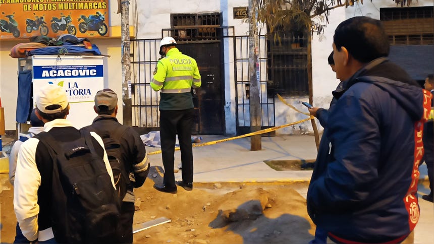 Mujer murió tras ser impactada por una bala perdida en La Victoria
