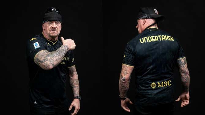 El Genoa FC se unió a The Undertaker para presentar su tercer uniforme ...