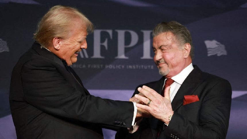 Sylvester Stallone calificó a Donald Trump como el "segundo George ...
