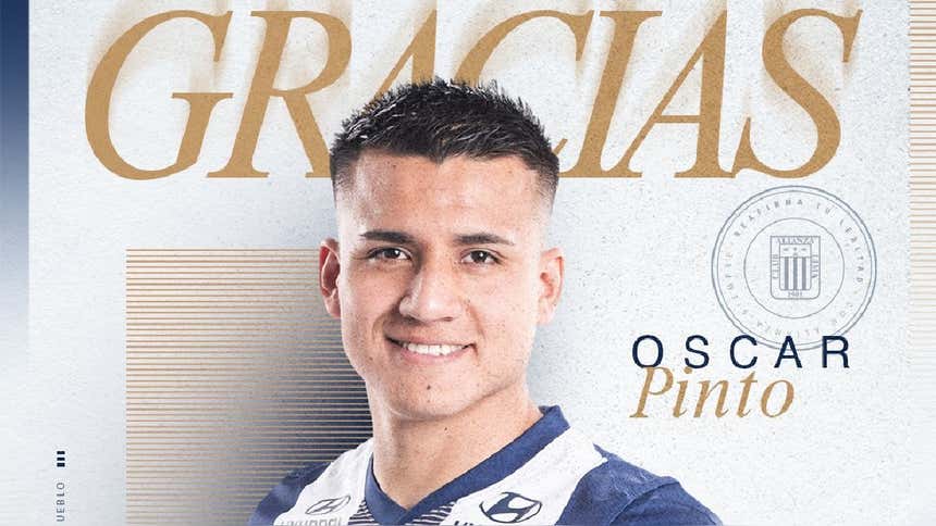 Alianza Lima anunció la salida de Óscar Pinto - Fichajes 2025