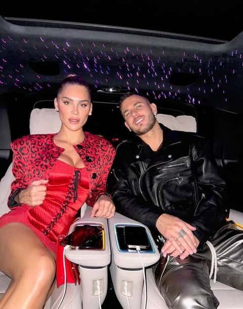 Lucas Hernández y su pareja hicieron la revelación de género de su bebé ...