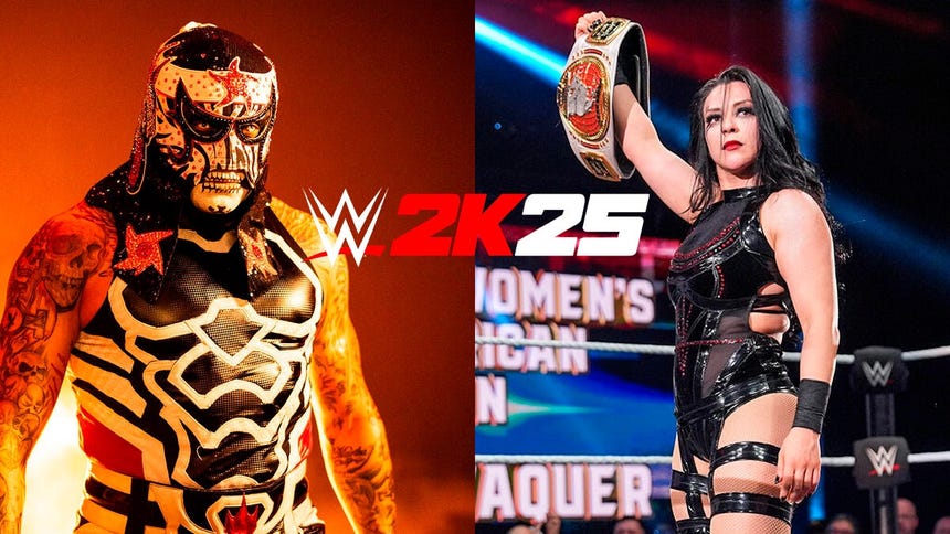 WWE 2K25: con el mexicano Penta y la chilena Stephanie Vaquer, estos ...