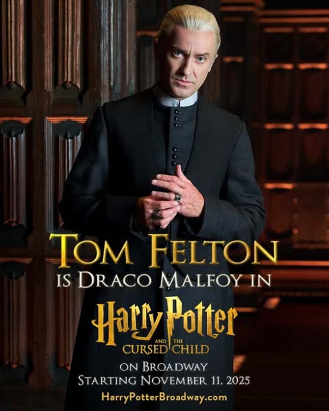 Draco Regresa Tom Felton Volverá A Interpretar A Su Personaje De Harry