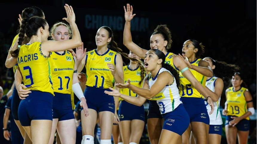 VIDEO Brasil venció 3-2 a Francia por Mundial de Vóley Femenino 2025 ...