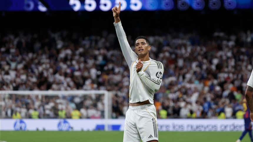 GOL, Real Madrid vs Barcelona: Jude Bellingham definió solo en 2-1 ...