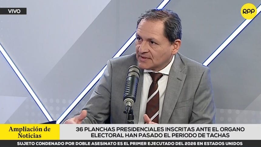 Jorge Jáuregui: "Si una persona purga su condena y paga la reparación ...
