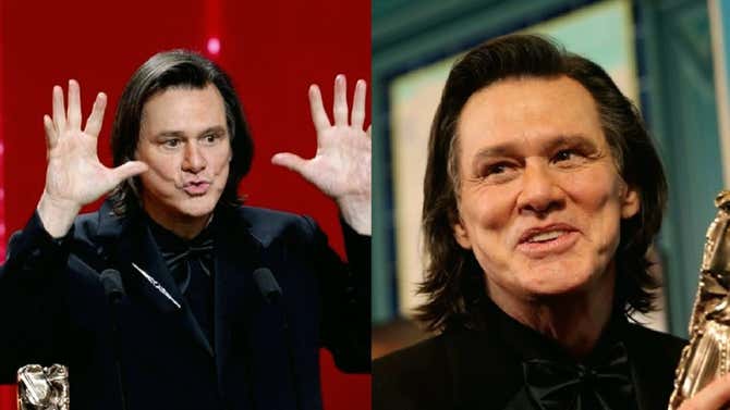 Jim Carrey actor de La Mascara se vuelve viral por su aspecto en los ...
