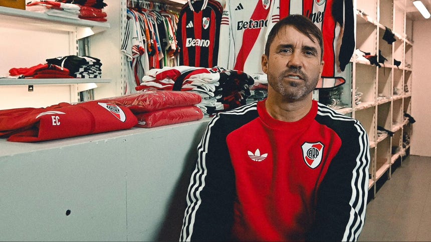 River Plate: Eduardo Coudet fue presentado como el flamante entrenador ...