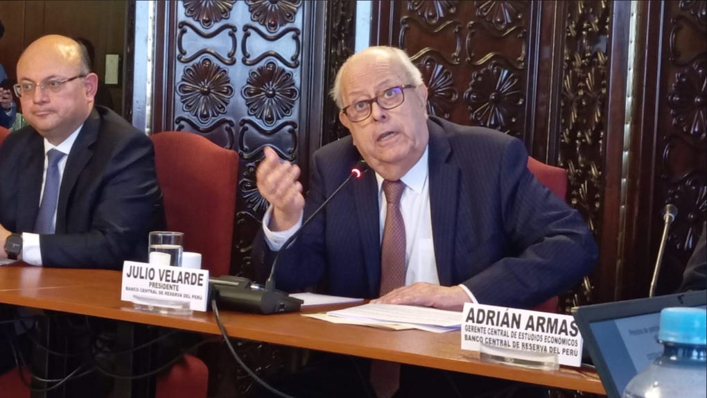 Julio Velarde BCRP eleva a 3,2% la proyección de crecimiento de la ...