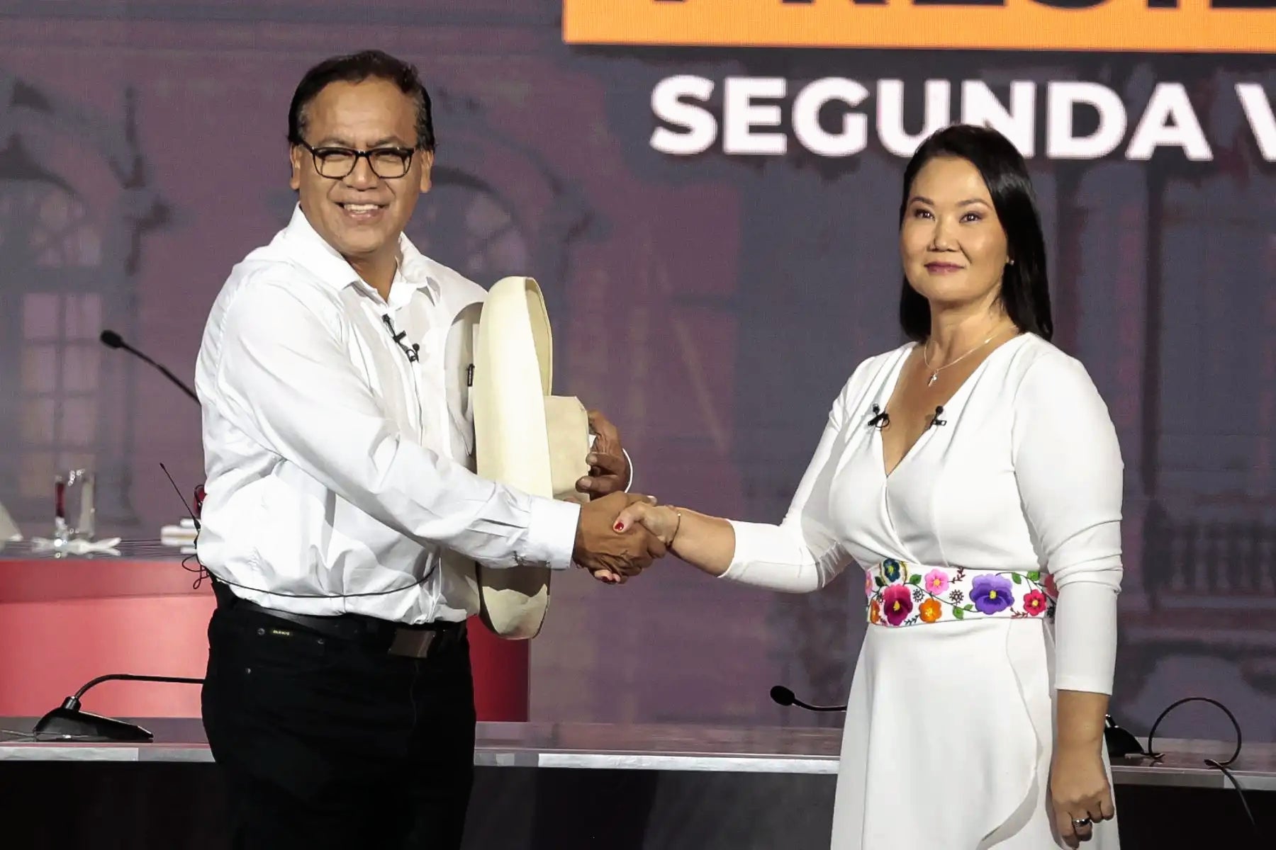 debate presidencial en vivo Keiko Fujimori y Roberto Sánchez en segunda ...