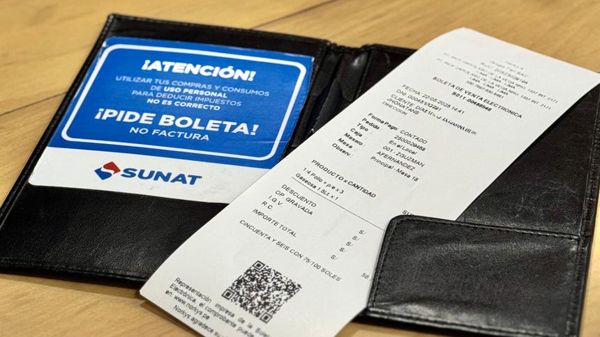 SUNAT Launches S/100,000 Raffle for Electronic Receipt Users: How to ...