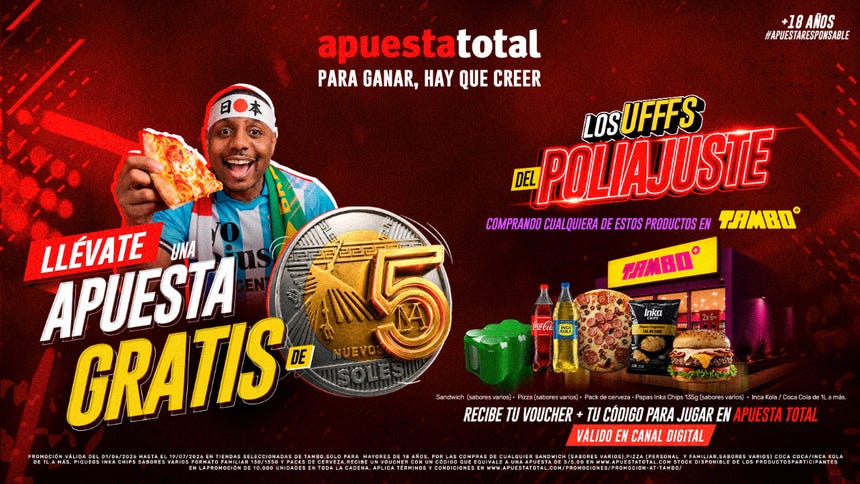 Apuesta Total y Tambo lanzan una alianza especial para la temporada ...