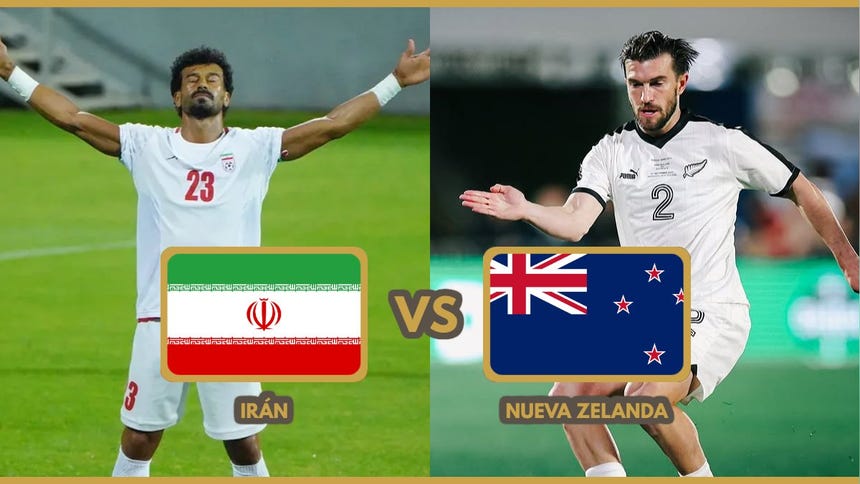 Irán vs Nueva Zelanda en vivo DGO cómo ver transmisión online fecha 1 ...